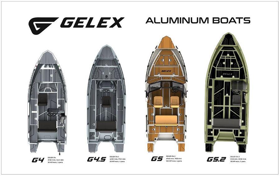 Neu im Sortiment: Gelex Boote ab € 5.550.- Tema Marine