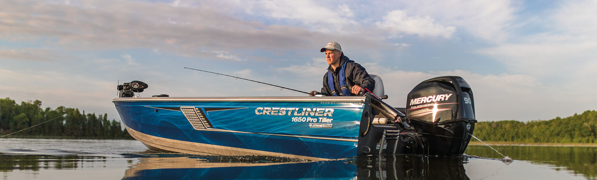 Crestliner Pro Tiller 1650 - Tema Marine